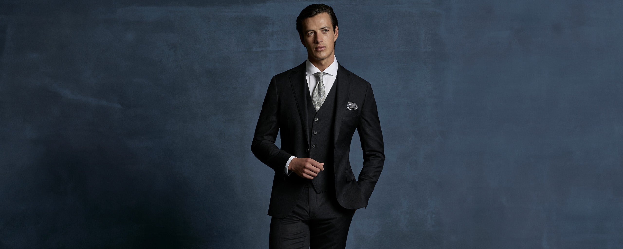 Black Suits for Men | Formal & Tailored | M.J. Bale
